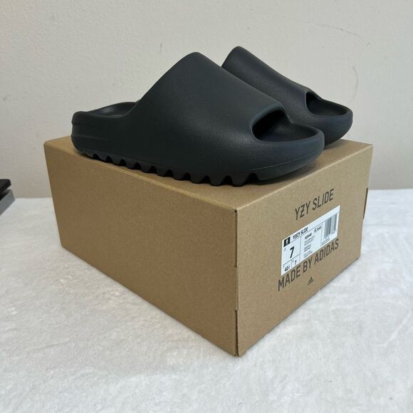 Yeezy | Shoes | Yeezy Slides Onyx New In Box 7 Men | Poshmark